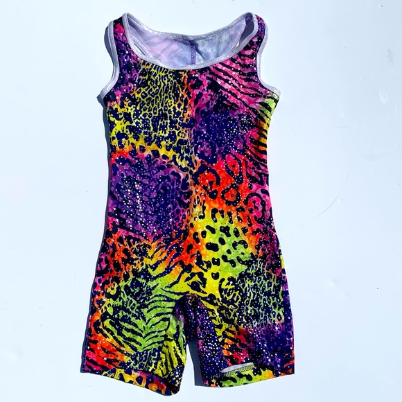 Danskin Now | Costumes | Danskin Now Girls Sz Xs 45 Animal Print ...